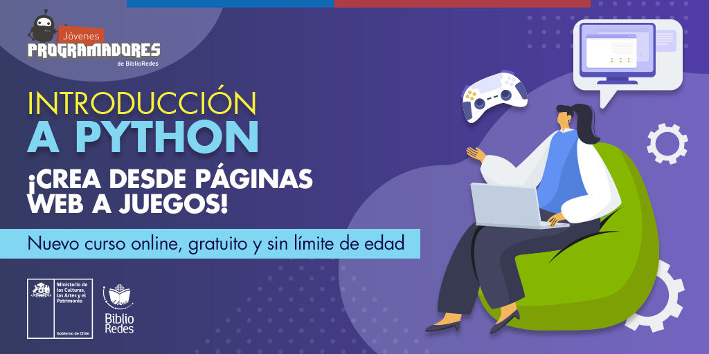 MINISTERIO DE LAS CULTURAS LANZA CURSO DE PYTHON