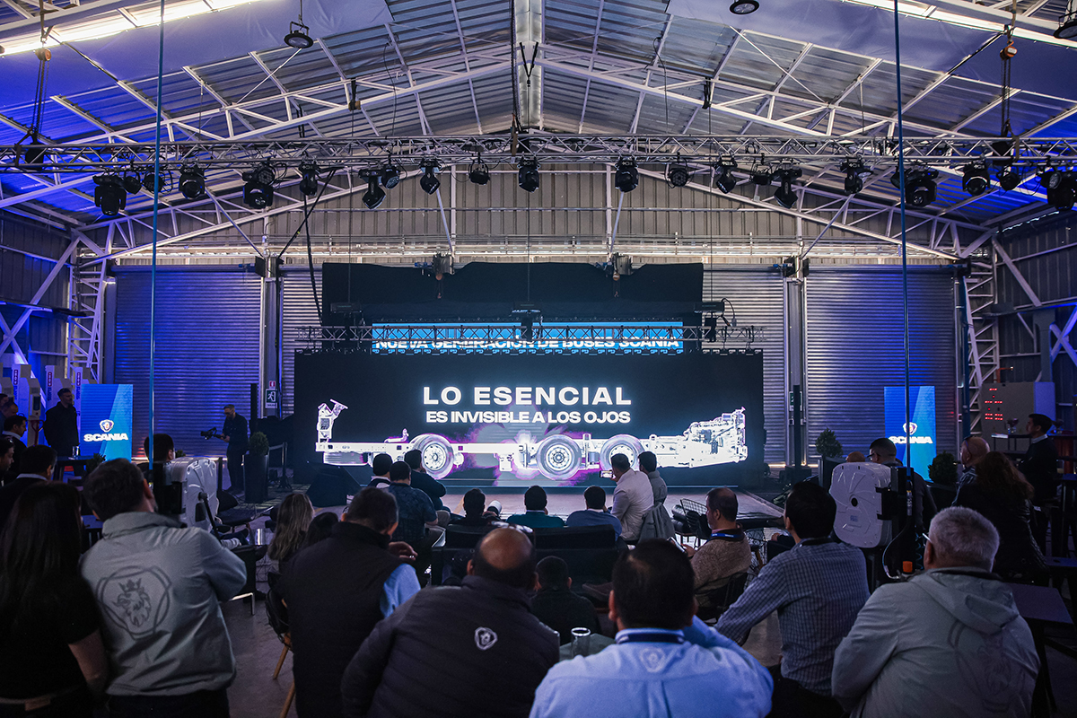 SCANIA CHILE PRESENTA SU NUEVA GENERACIÓN DE BUSES