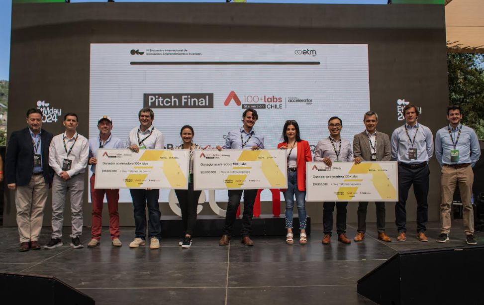 GANADORES DE 100+ LABS CHILE DE CERVECERÍA AB INBEV